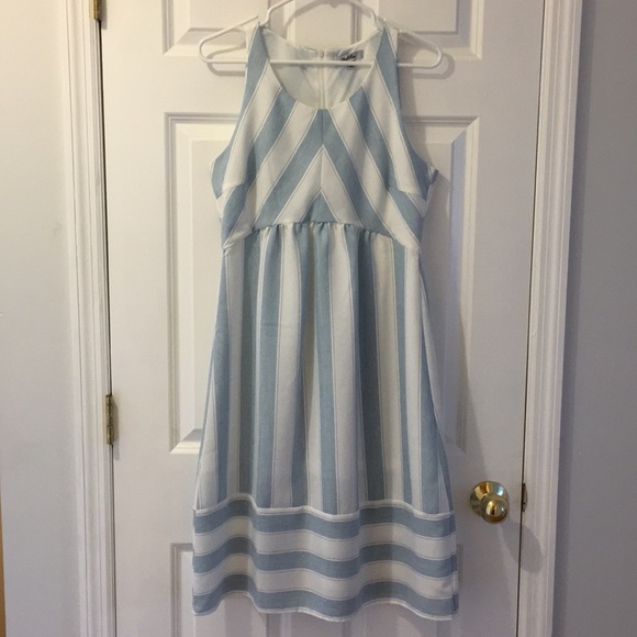 Hazel & Olive | Dresses | Hazel Olive Boutique Striped Midi Dress ...